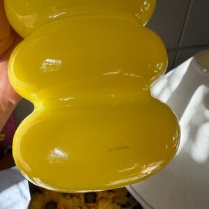 IKEA | Accents | One Mcm Anne Nilsson Art Glass Vase Solstrale Yellow ...